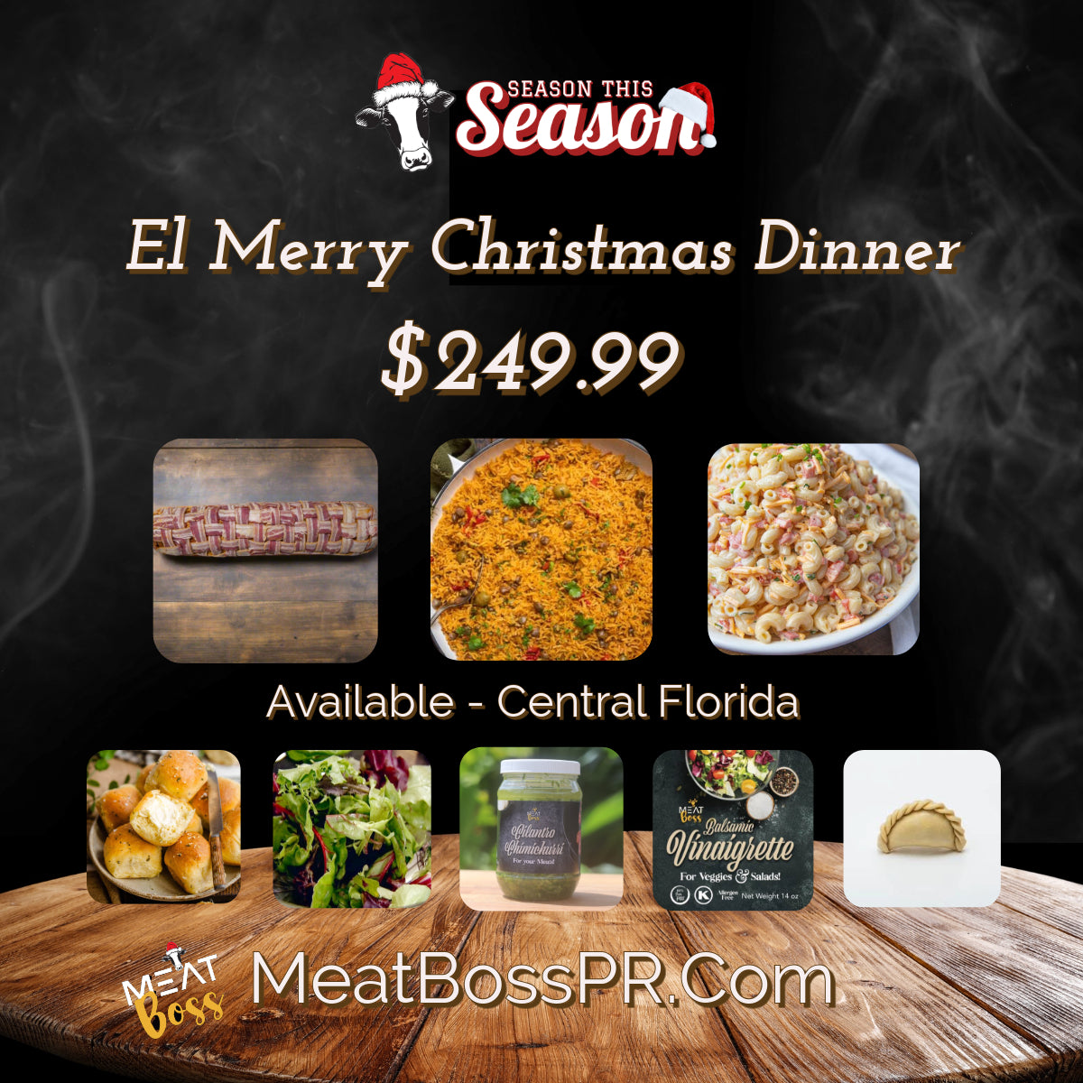 Meat Boss Christmas Dinner – Chef Luis Vázquez